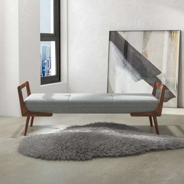 Peshwai Upholstered Bench — Afday